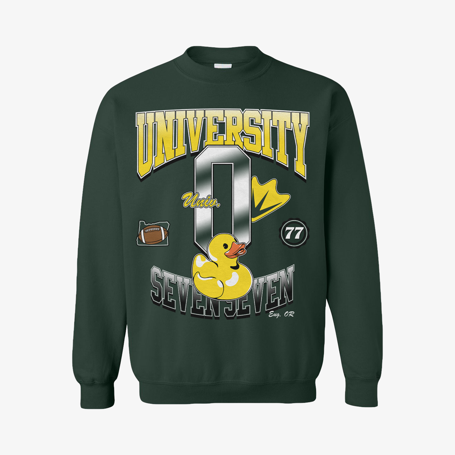 Campus Crew Green - Seven Seven